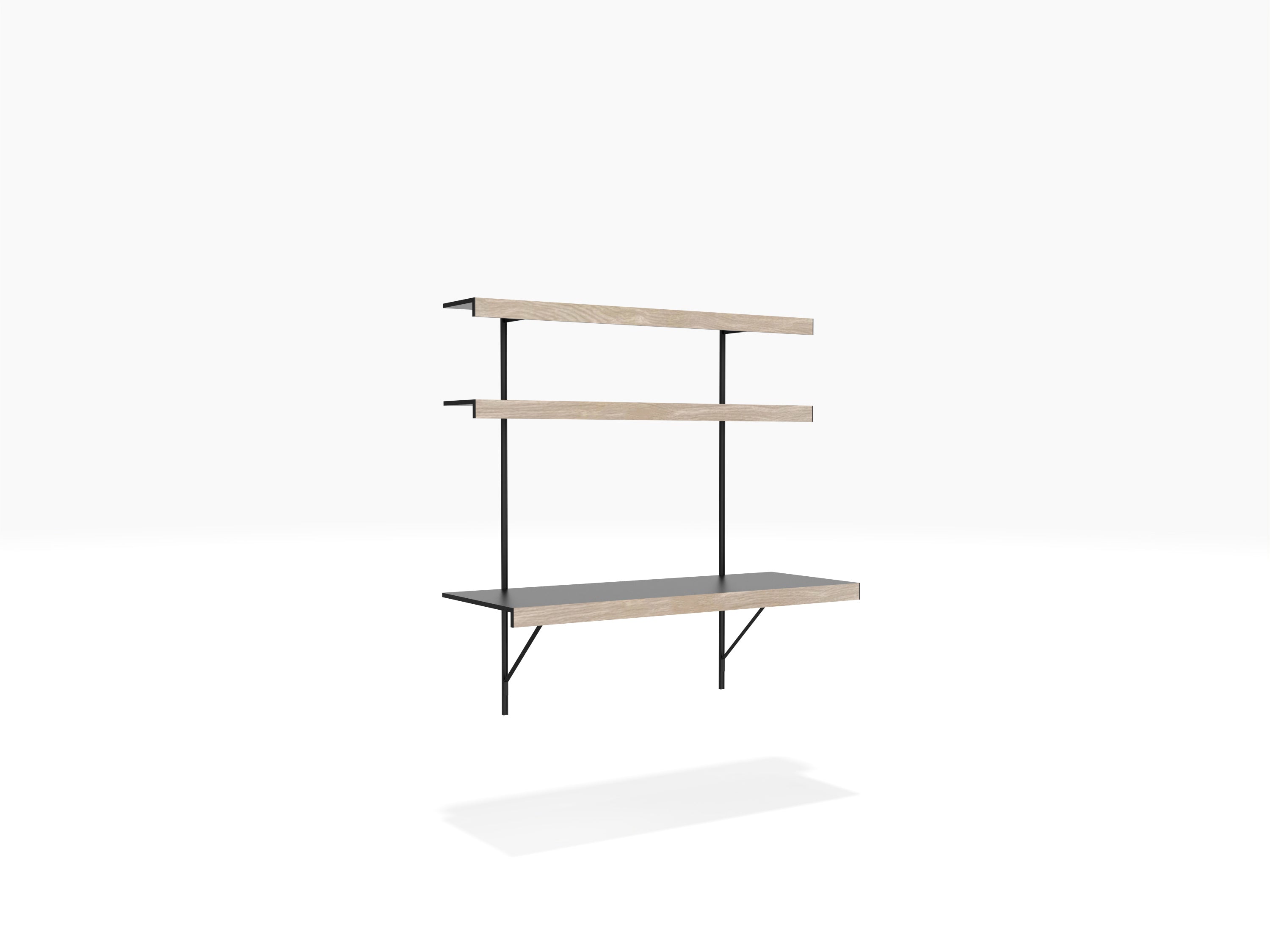 Office Shelving System with Wall Desk | ON&ON