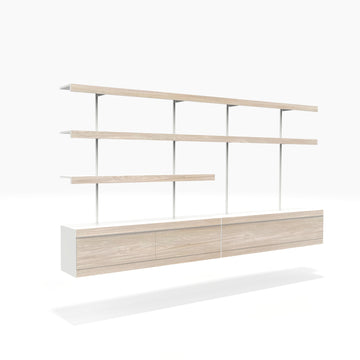 TV & Media Wall Shelving Systems | Made to Measure – ON&ON